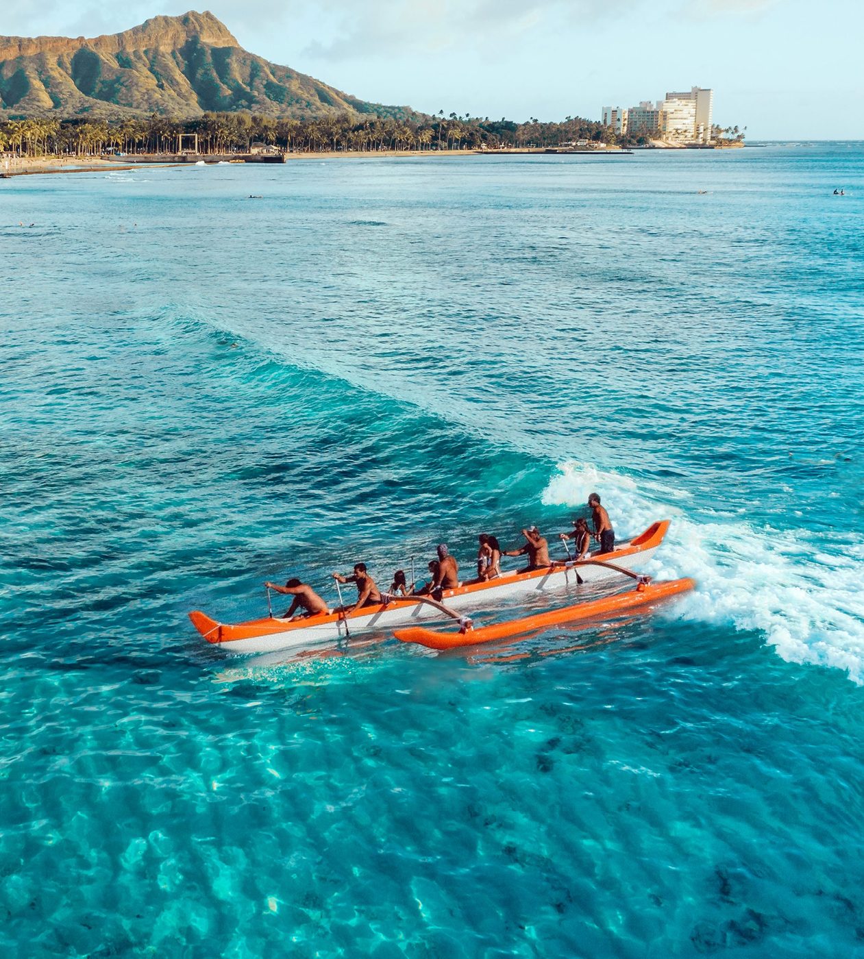 Outrigger Canoe Surfing in Waikiki | Faith Surf School